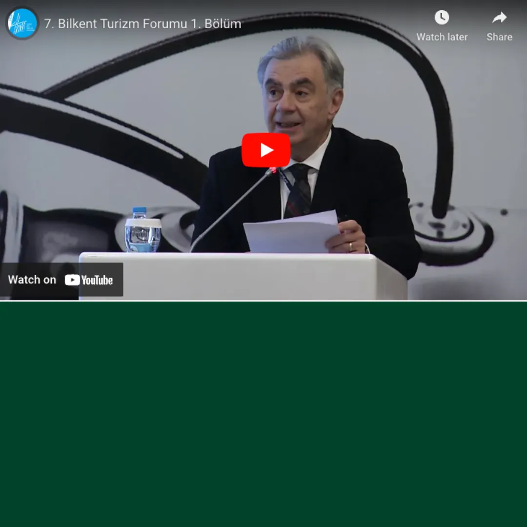 Prof Cobanoglu spoke at Bilkent Univ Digital Transformation in Tourism Forum - Prof Dr Cihan ...